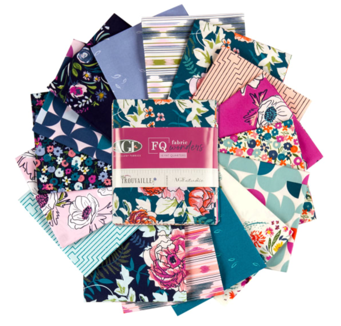Trouvaille 16 Pc. Fat Quarter Bundle by AGF Studio – The Quilting Addict
